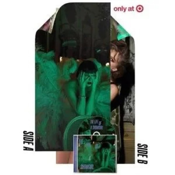 Media | Green Album Cover With Cd | Poshmark